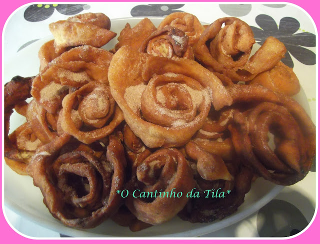 O Cantinho da Tila : Filhós enroladas