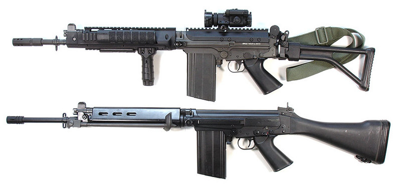 FEPAZ - Força Especial de Proteção Anti-Zumbis: ARMAMENTO: FN FAL 7,62