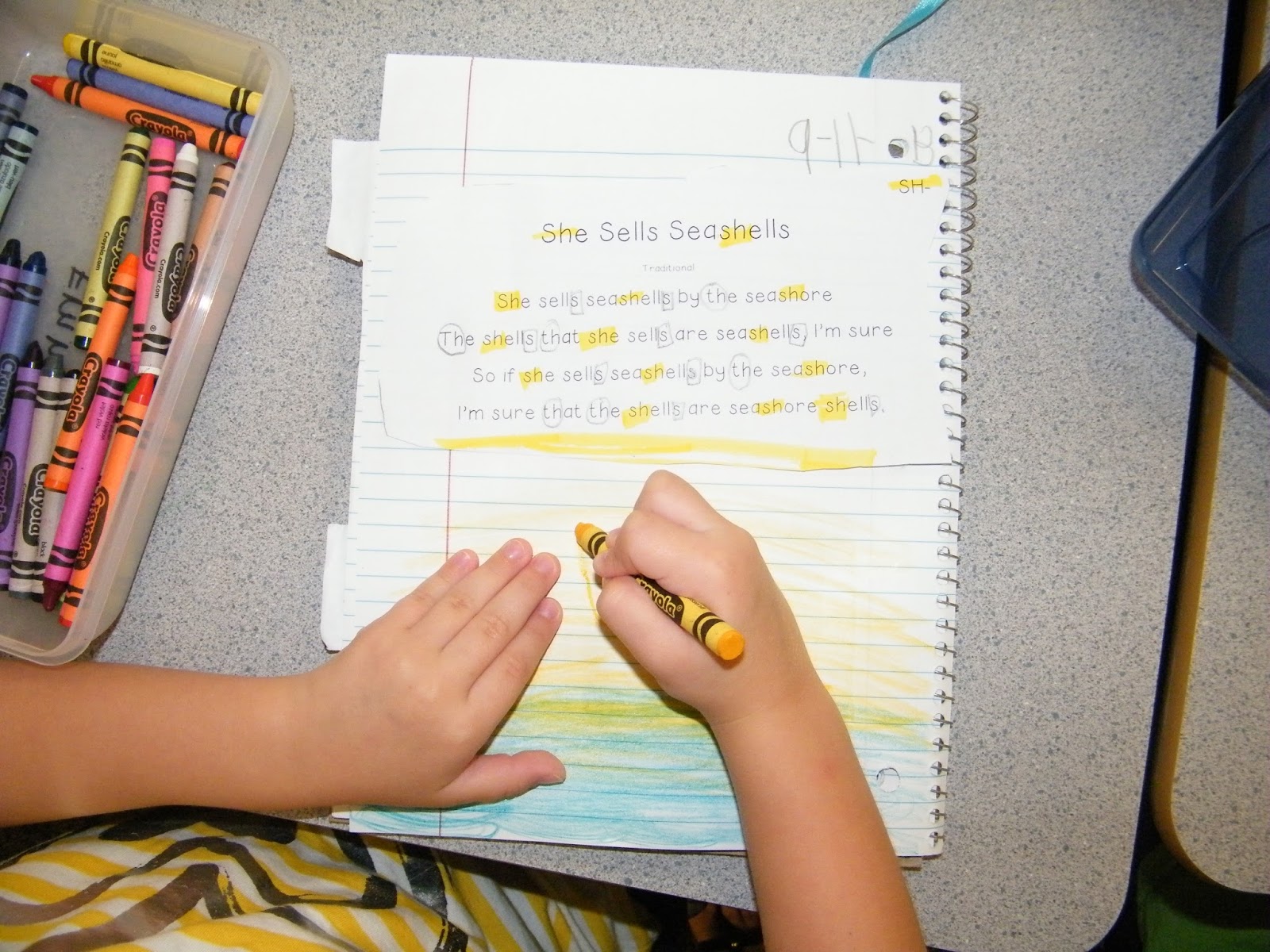 Adventures With Firsties: Digraph sh Practice and A Peek at Our Centers ...