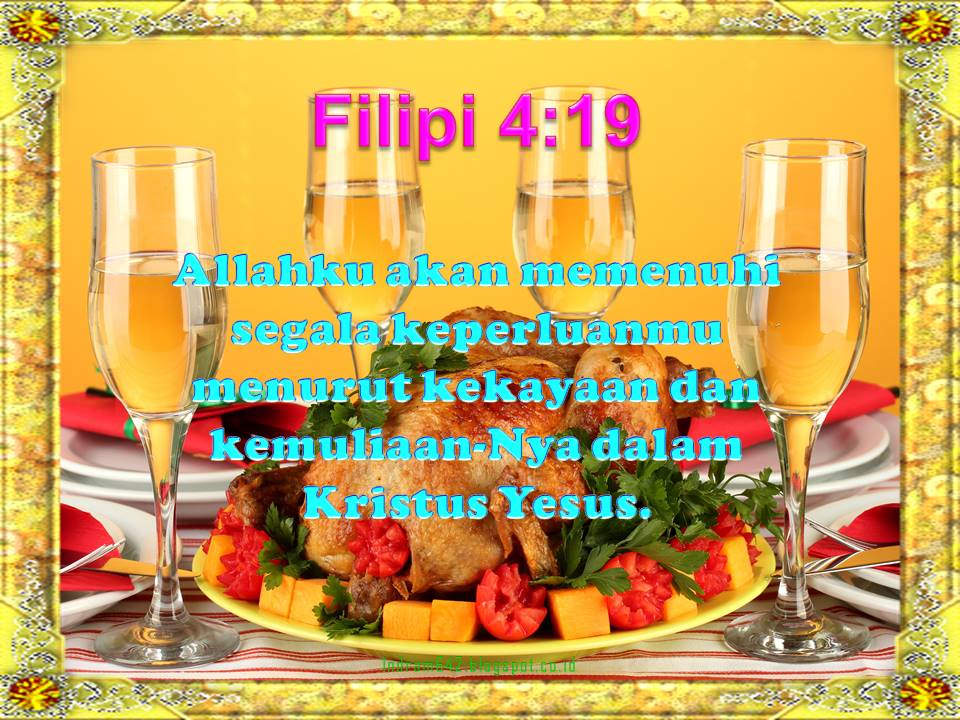 SENI MENULIS ISI HATI TUHAN : Filipi 4:19, JANJI MENCUKUPI