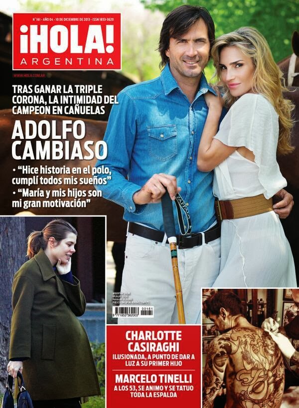 Fans Club Oficial Maria Vazquez ♥: Tapa de la revista Hola Argentina