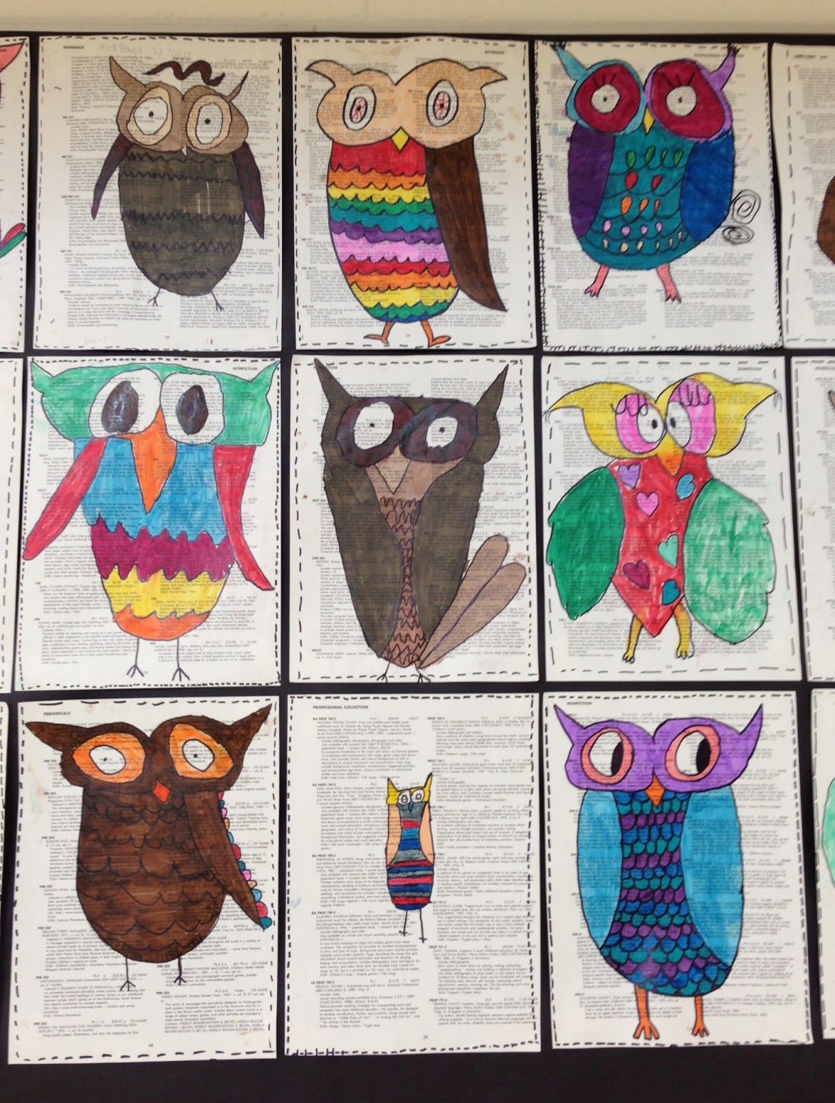 Apex Elementary Art: Owl always love art