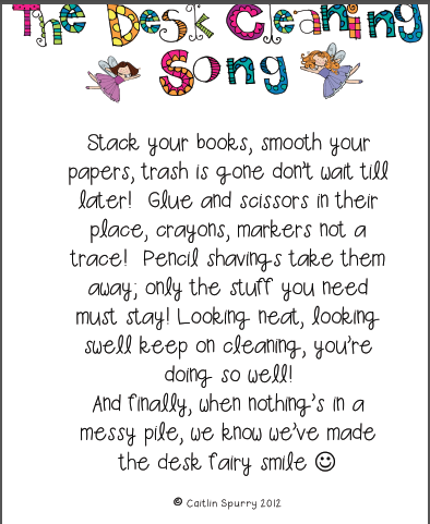 Always Sunny In a Windowless Classroom : The Desk Fairy Has Landed...