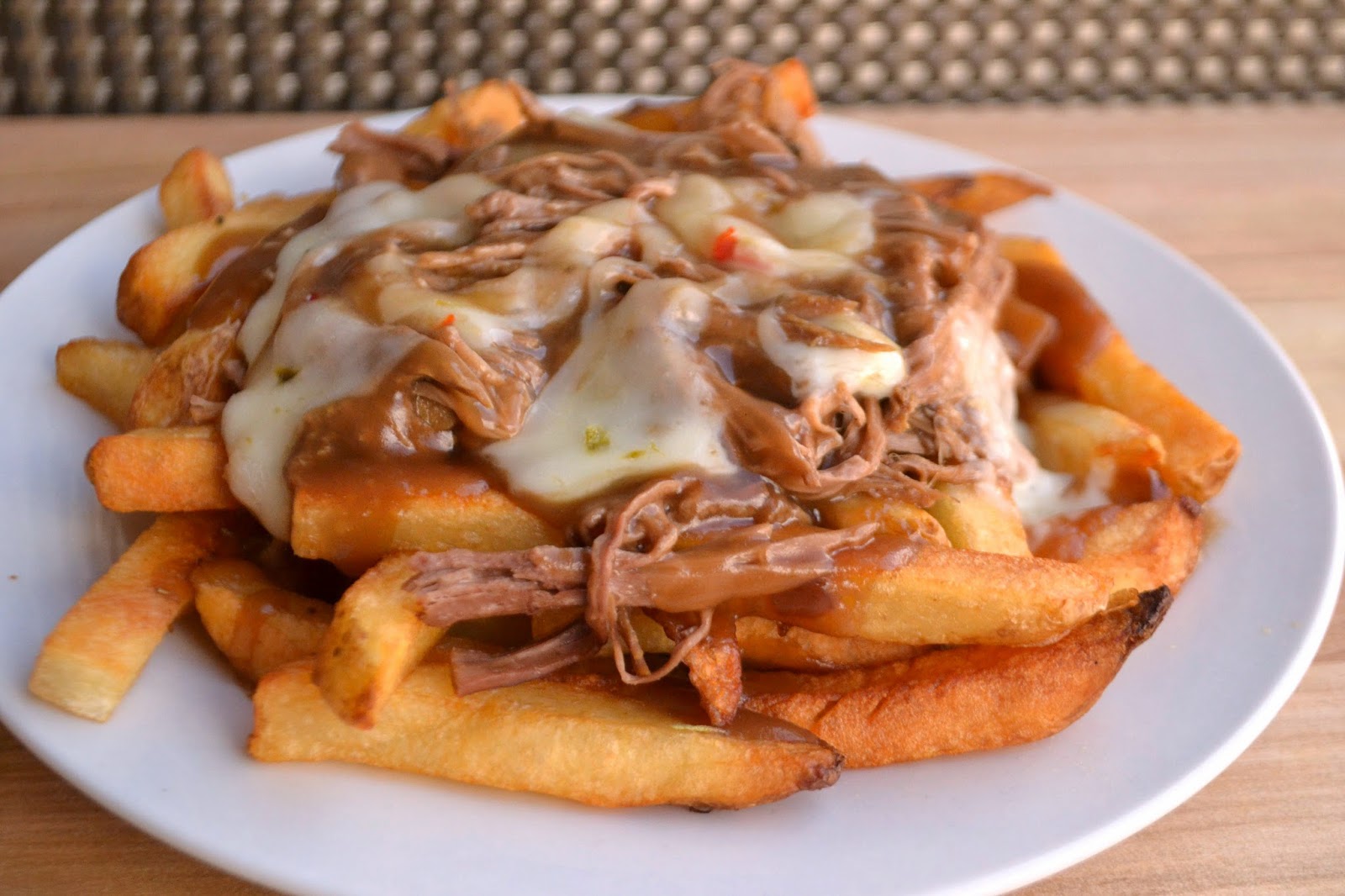 7kidsathome: Poutine with Shredded Beef Roast