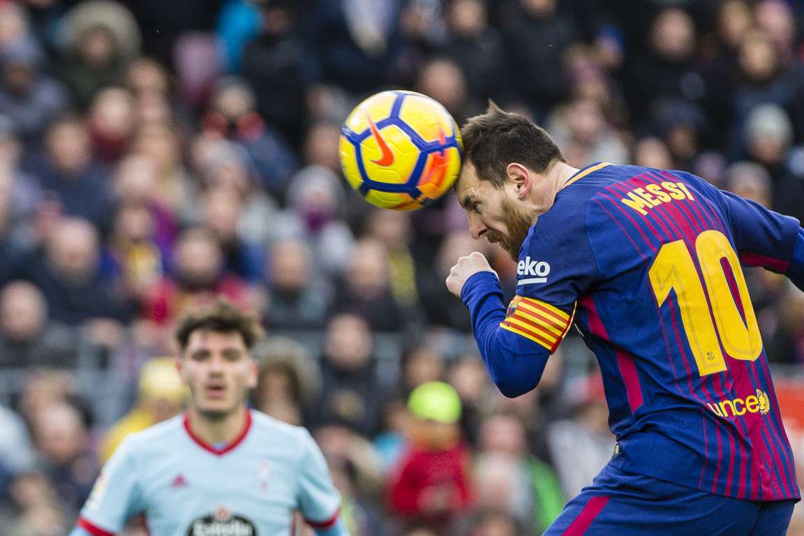 Messi's header