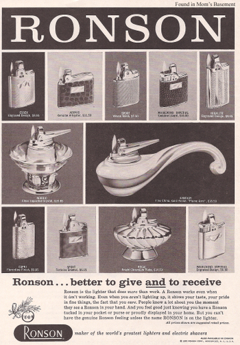 Dave's Mid Century Stuff: Smoking Accessories as a Decorating Tool: Yes ...