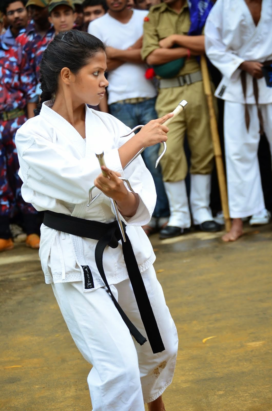 The Weaponless Warriors: Karate Demonstration