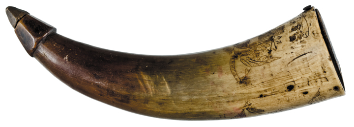 Contemporary Makers: American Revolutionary War Period Powder Horn With ...