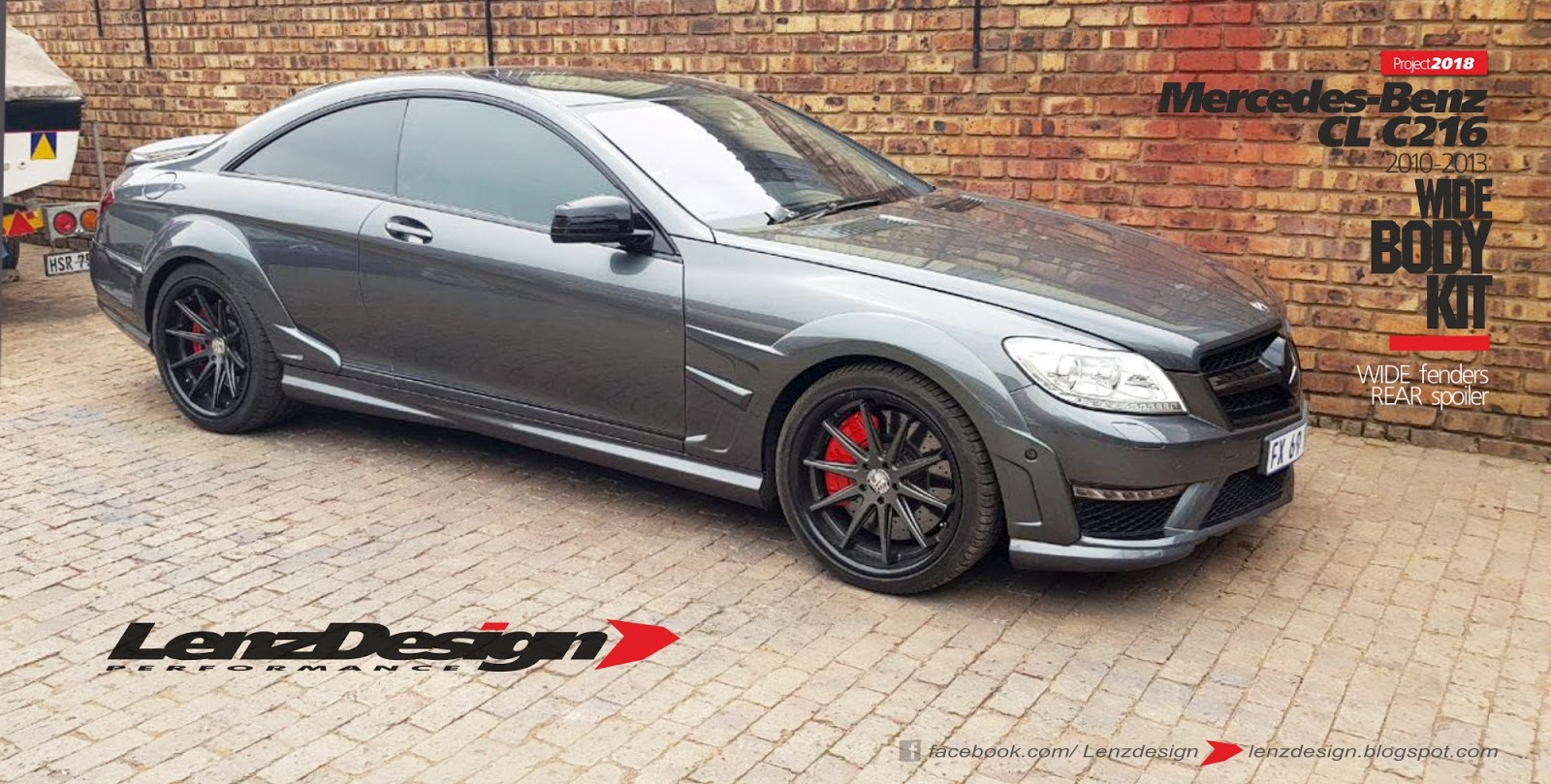 Mercedes-Benz CL 63 AMG C216 Lenzdesign Bodykit 2006-2014