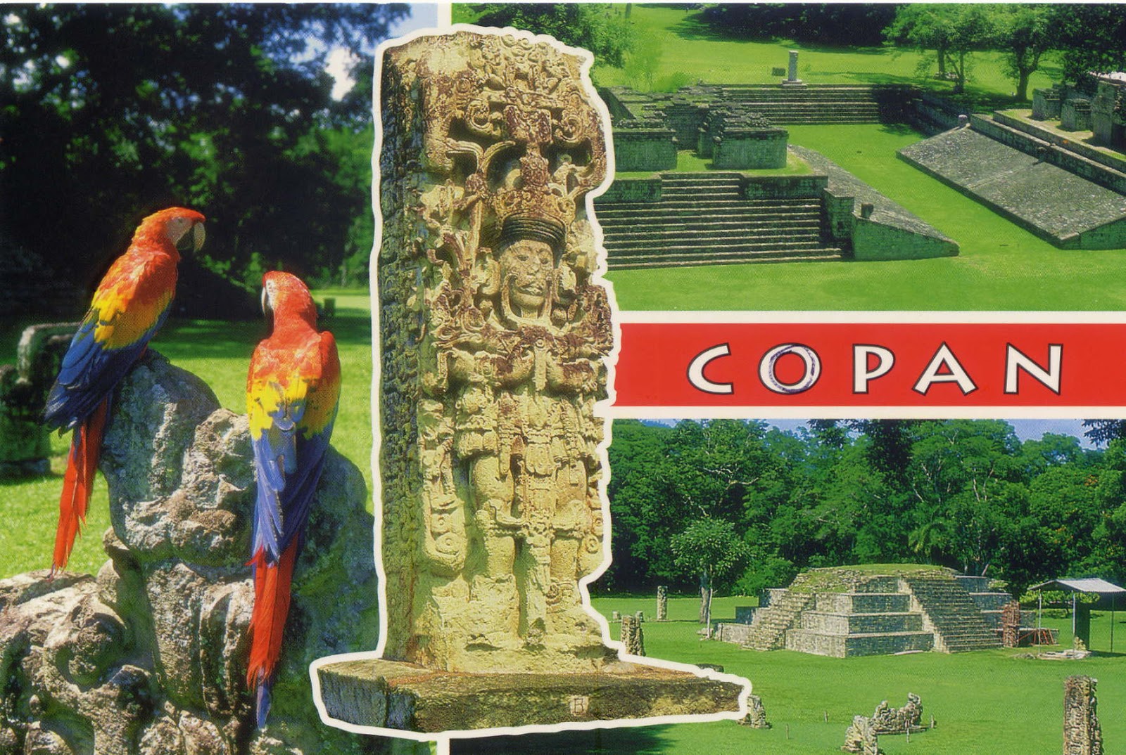 Copan Honduras: 1)Copán Ruinas