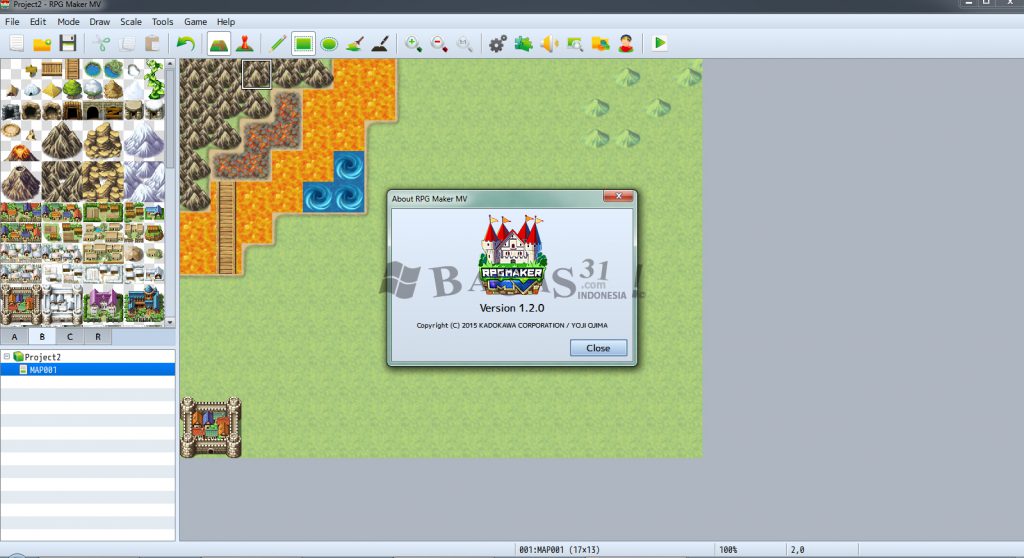 RPG Maker MV v1.2.0 Crack Full Version - Galih977