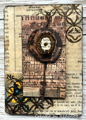 Trio of ATCs by Anne Redfern - That's Crafty!