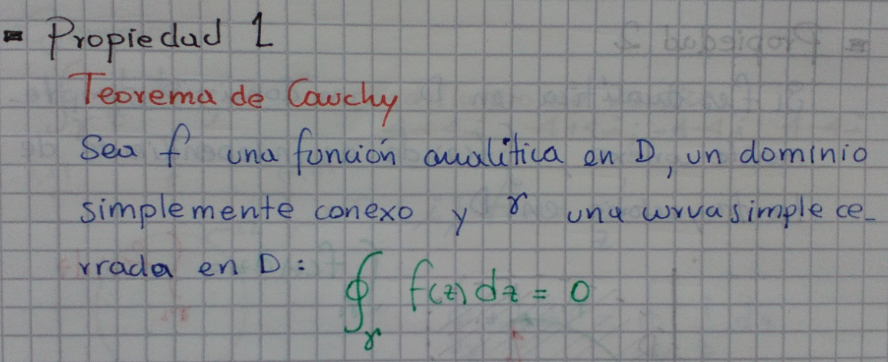 MATEMÁTICA AVANZADA- EPN: PROPIEDADES DE INTEGRALES CERRADAS