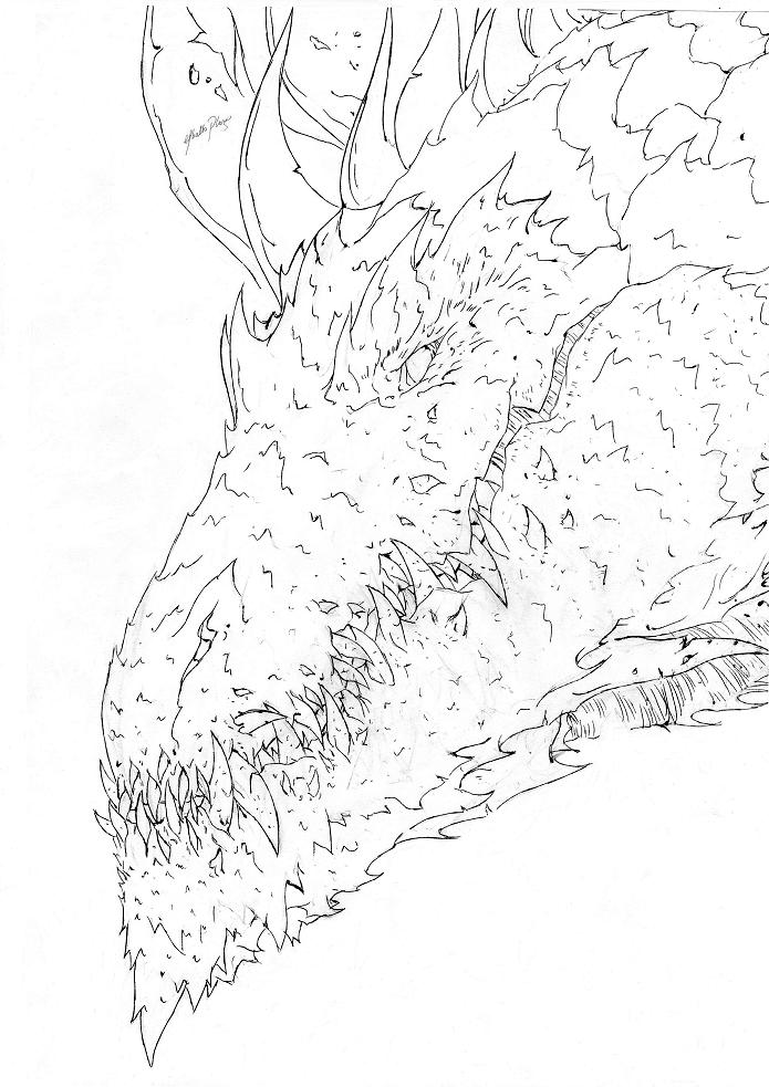 Smaug Dragon Coloring Pages Coloring Pages