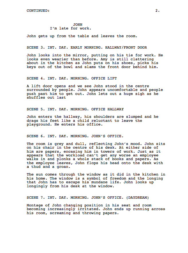 .Creative Media Practice.: Final Script