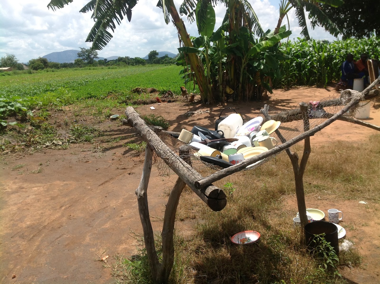 Well, It's Africa...: Dish Drying Rack