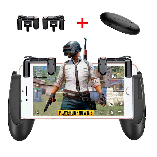 Mobile Game Trigger Controller Gamepad (Game Triggers+Gamepad Handle-2 ...