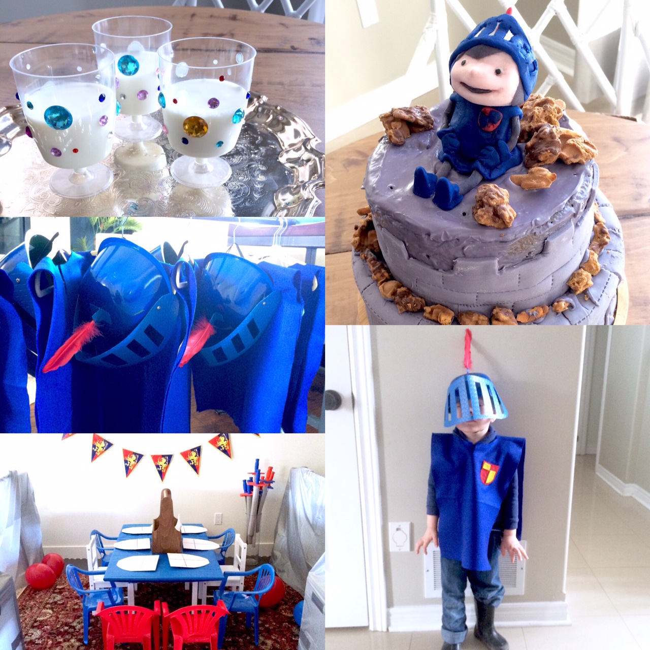 Knight Theme Birthday Party Ideas - Harlow & Thistle