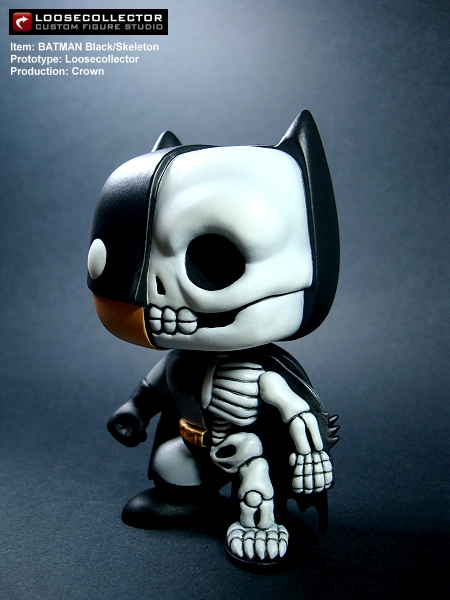 Loosecollector Custom Figures Archive: Batman Skeleton: Funko Pop ...