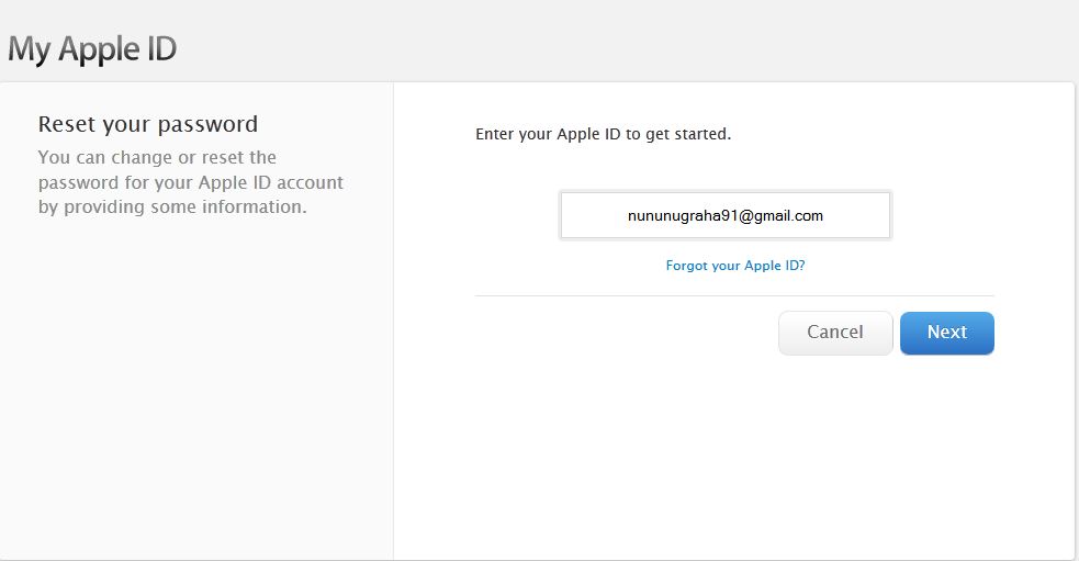 iOS Dan iPhone: Reset Password iCloud ? Begini Caranya