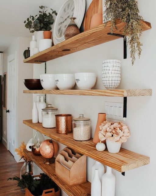 Tickled by Inspirations...: Inspiring Ways to Style Open Shelves