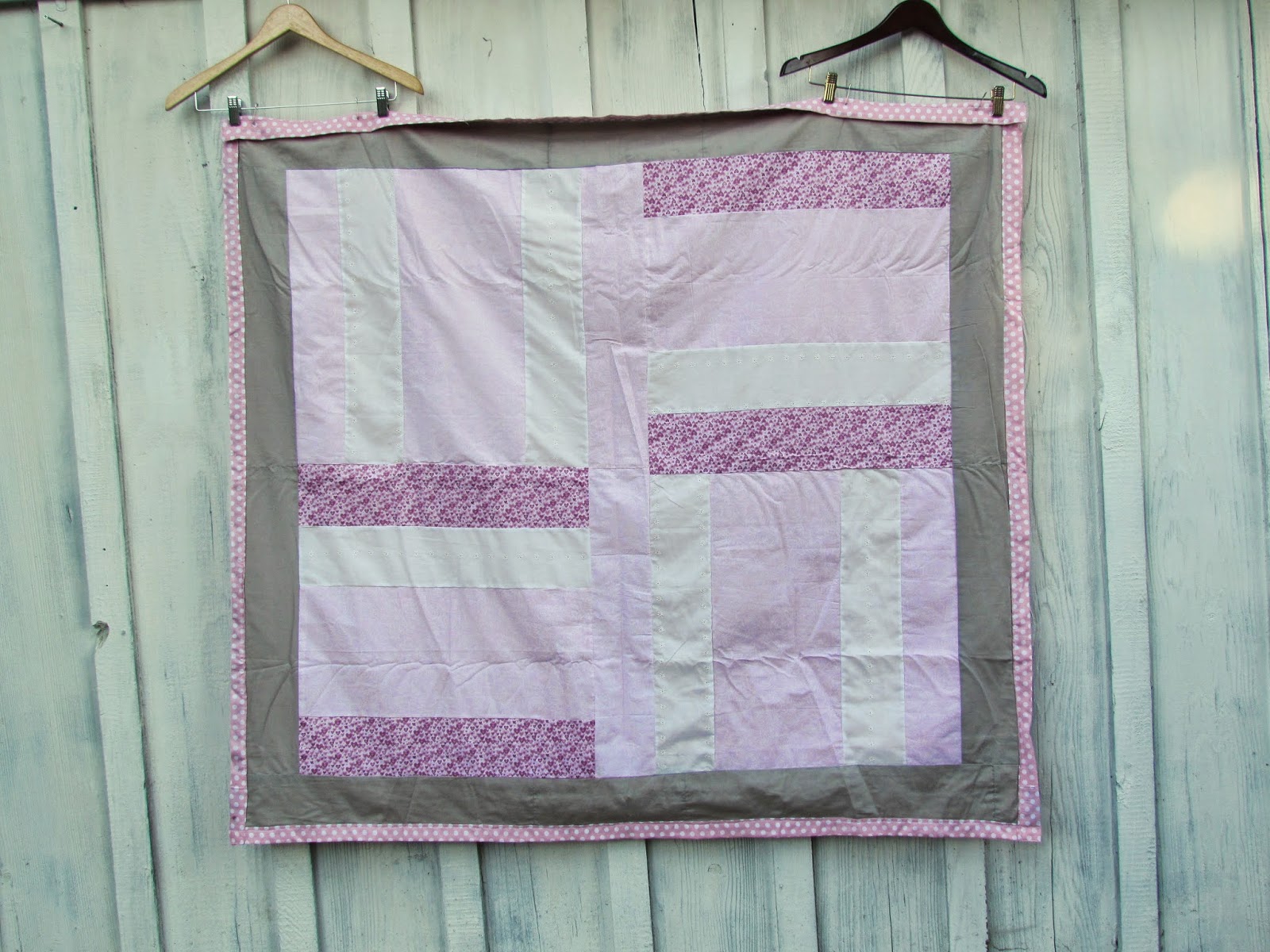 Life as Tawnweya: Lucille's Shabby Chic Baby Quilt