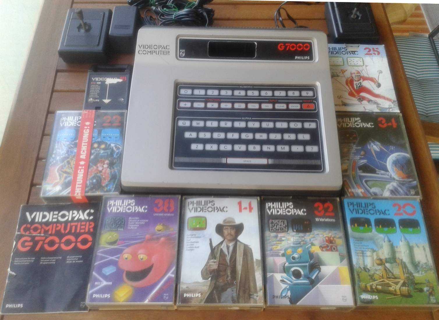 Retro Ordenadores Orty: Philips Videopac Computer G7000 (versión G7000 ...