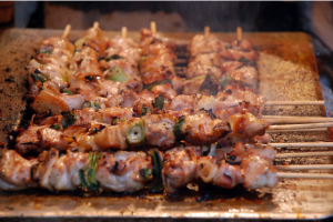 Daorae Korean Restaurant in Johor Bahru: Korean skewered chicken 닭꼬치 ...