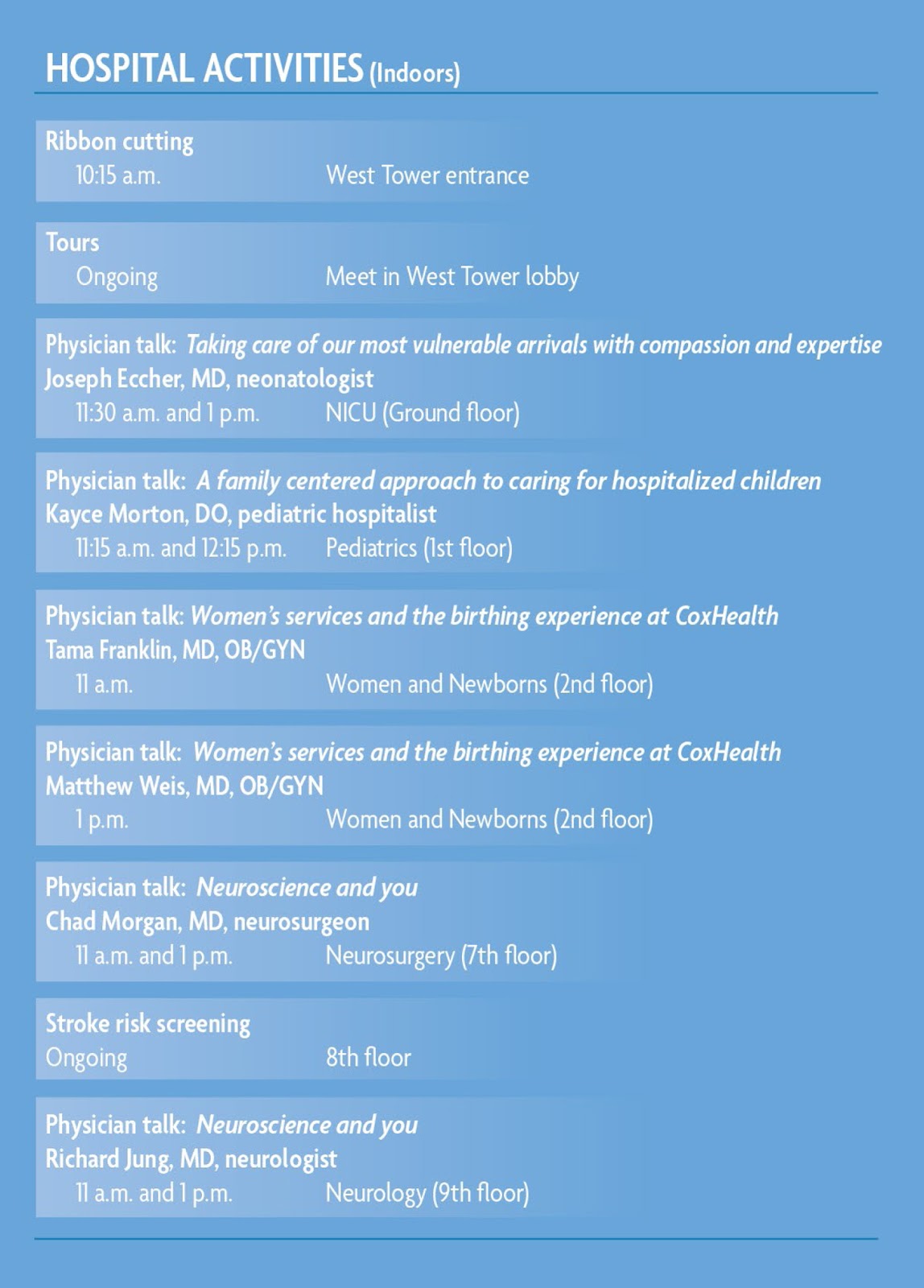 CoxHealth Connection: Join us Saturday to celebrate the new Cox South ...