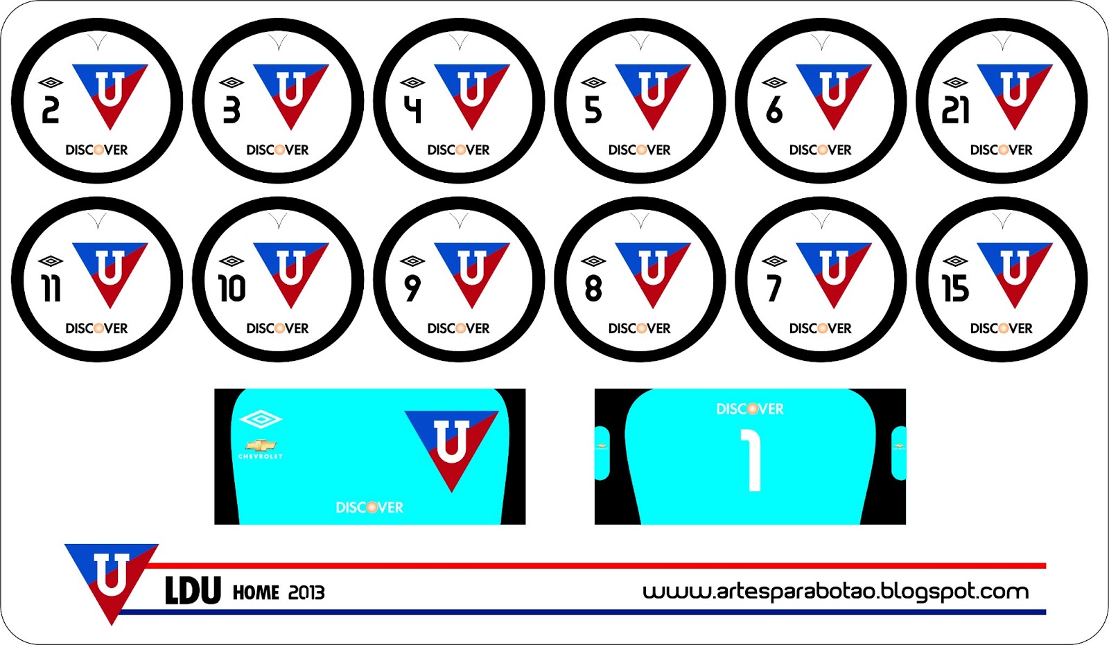 ArtesParaBotão: LDU