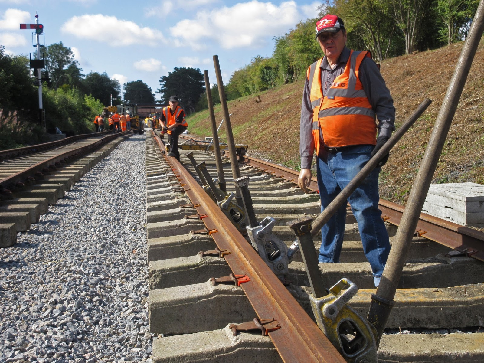 Extension Blog: Track laying resumes