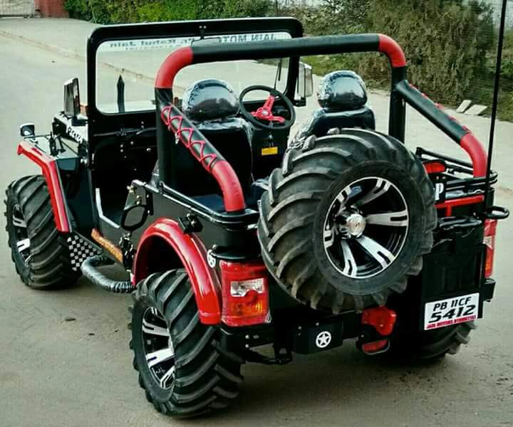 Joyal Motors Garage... Mahindra Jeep modified all India Transport ...