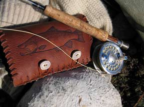Tight Lined Tales of a Fly Fisherman: Custom Leather Fly Wallets