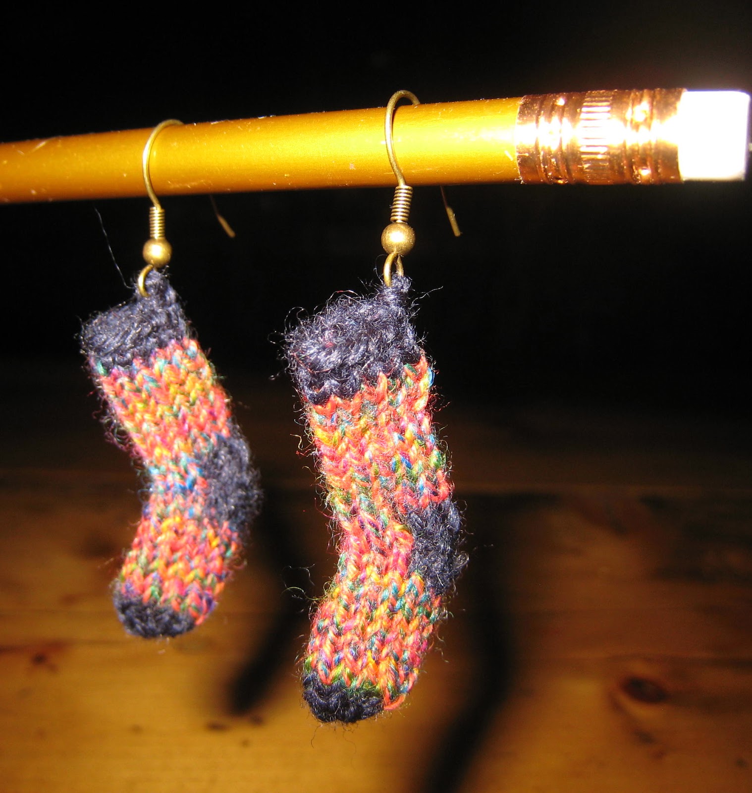 HomeMaking Beyond Maintenance: Sock Earrings and other Giftings