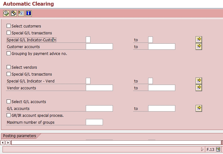 ERIC YANG'S NOTEPAD: SAP IMG - F.13 Automatic Clearing IMG & Clearing ...