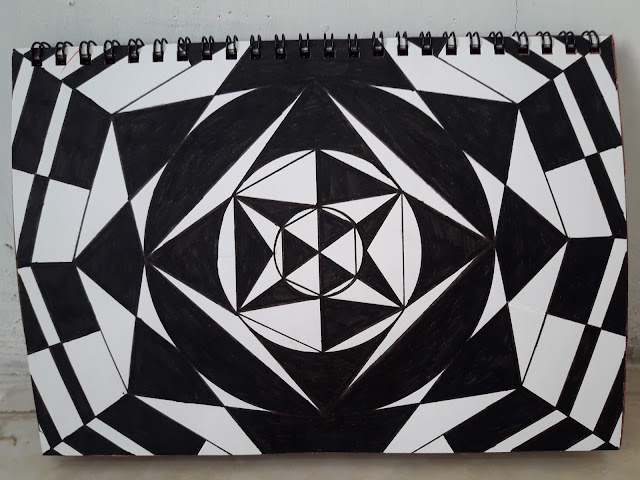 Tugas SBK : Contoh Nirmana Titik, Garis, Bidang, Gempal, dan Tekstur