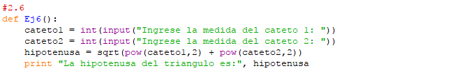 Programas en Python.