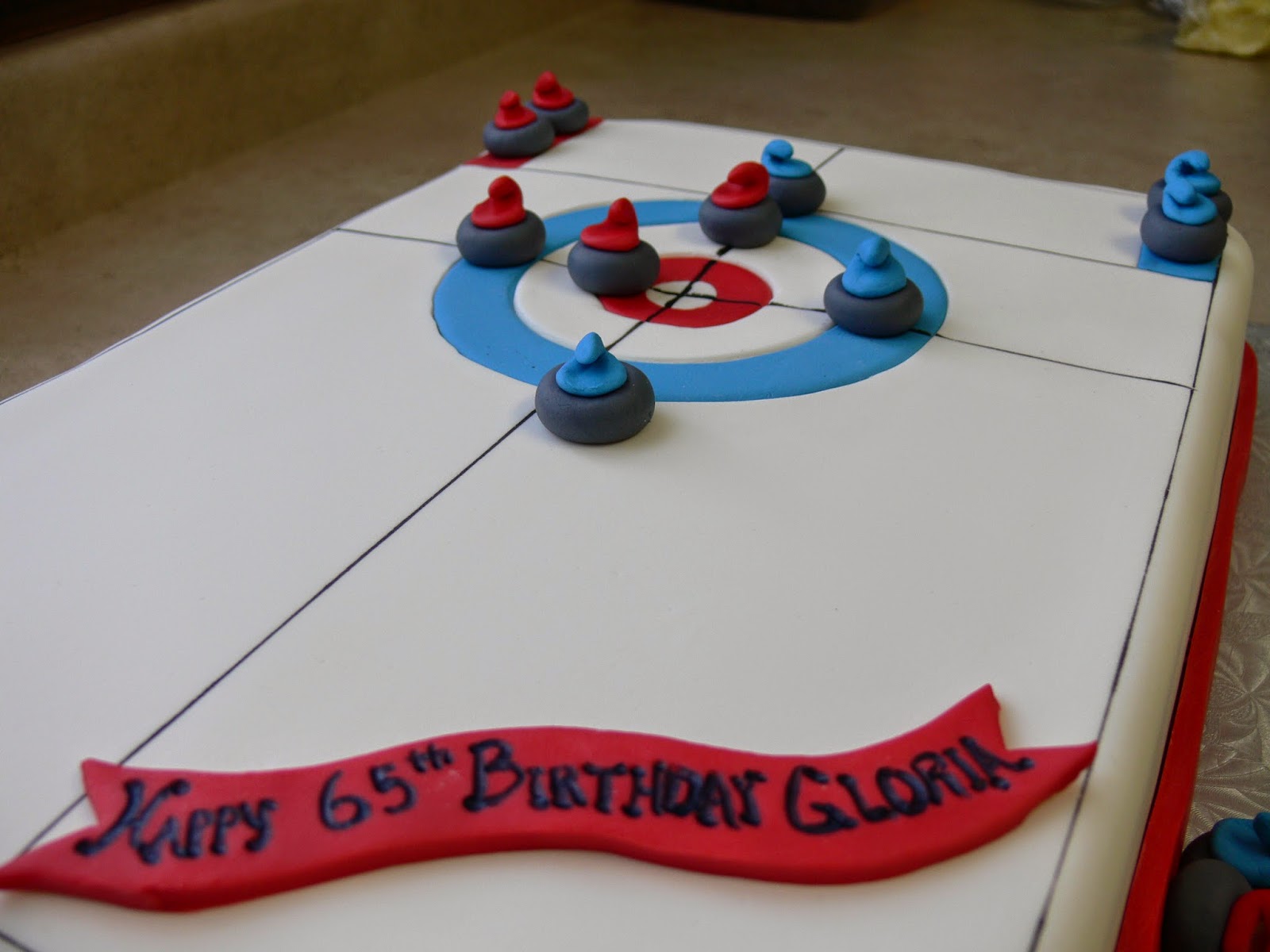Ultimately Chocolate CAKES: Curling Cake for a Curling Enthusiast