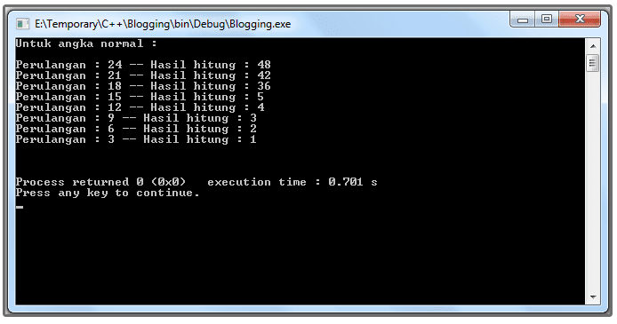 AyubAdiputra | Odd Blogger | Programming: Contoh Program C++ Sederhana ...