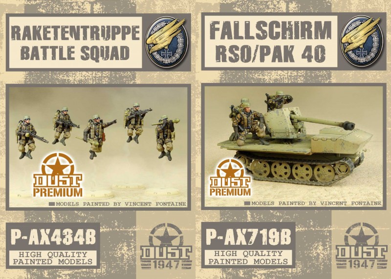 Tabletop Fix: Dust Models - New Releases