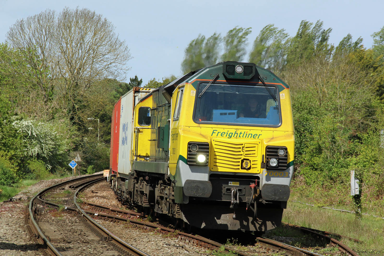 47s and other Classic Power at Southampton: Freightliner Intermodal ...