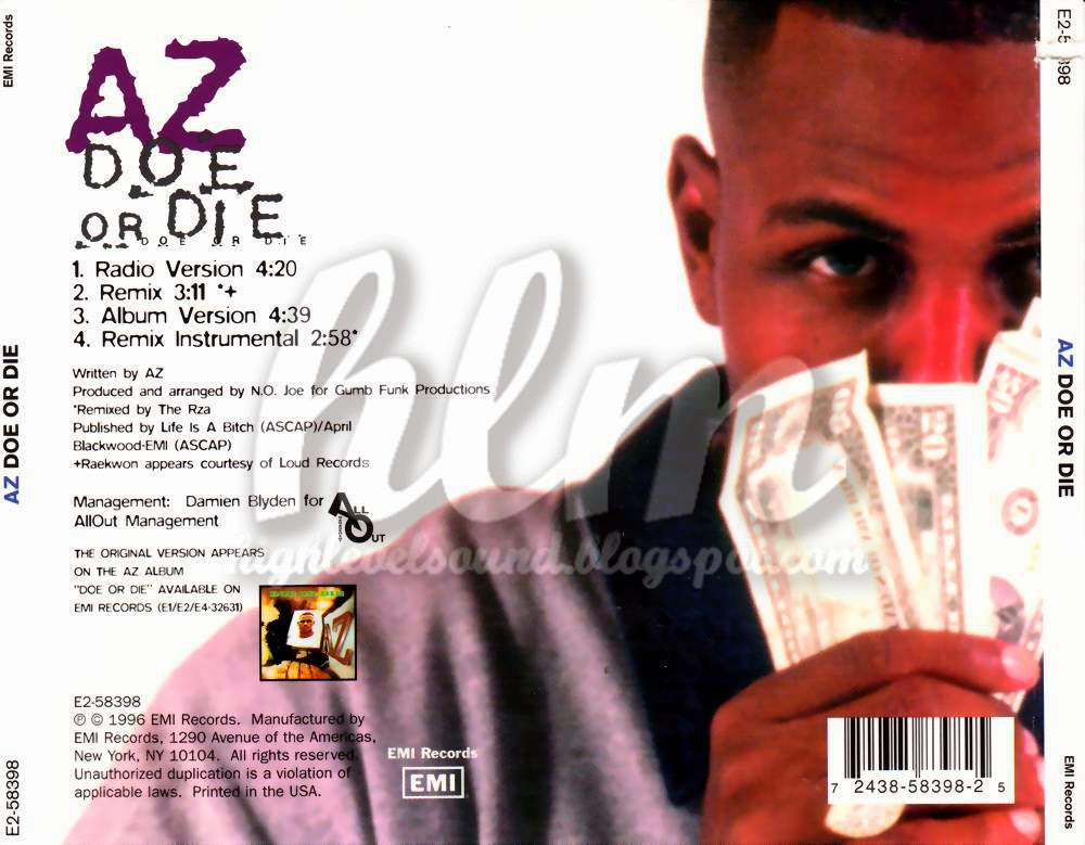 highest level of music: AZ Feat. Raekwon - Doe or Die-(CDM)-1996-hlm