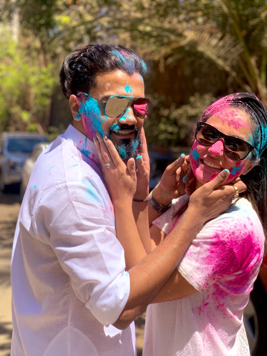 Indian Actresses Holi Celebration Photos 2019