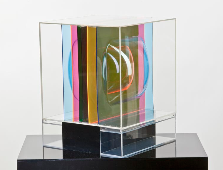 doug and gene meyer: Three Women and Plexi Glass