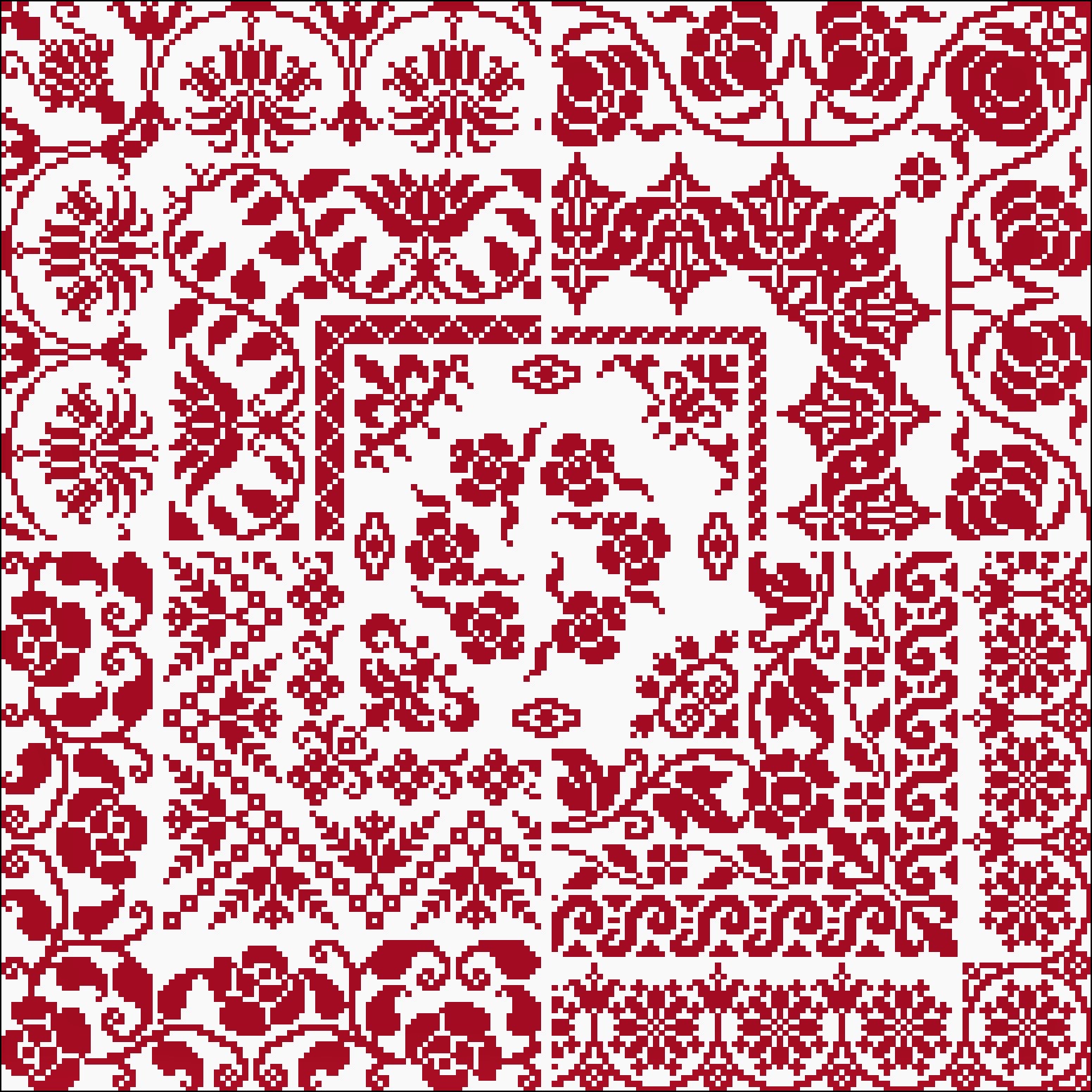 Werkstatt für historische Stickmuster: Neuheiten