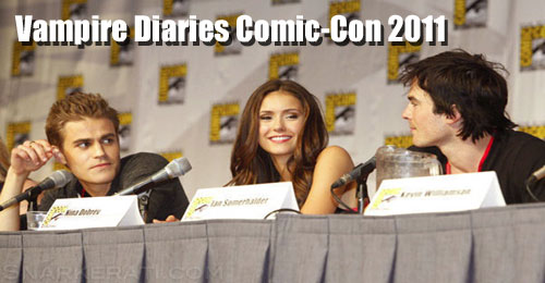 The Vampire Diaries: comic con 2011