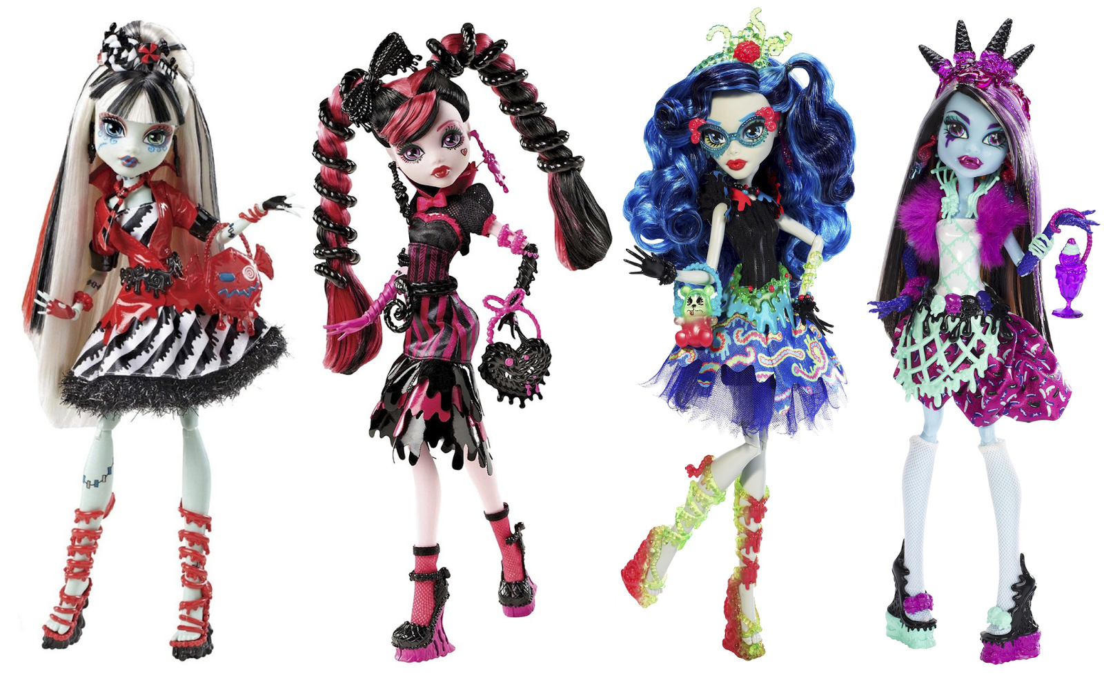 My toys,loves and fashions: Monster High - Novas Sweet Screams!!!