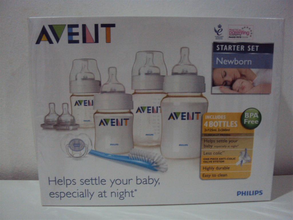 My Lil Garaje: Philips Avent Newborn Starter Kit Advanced (Honey-Colour)