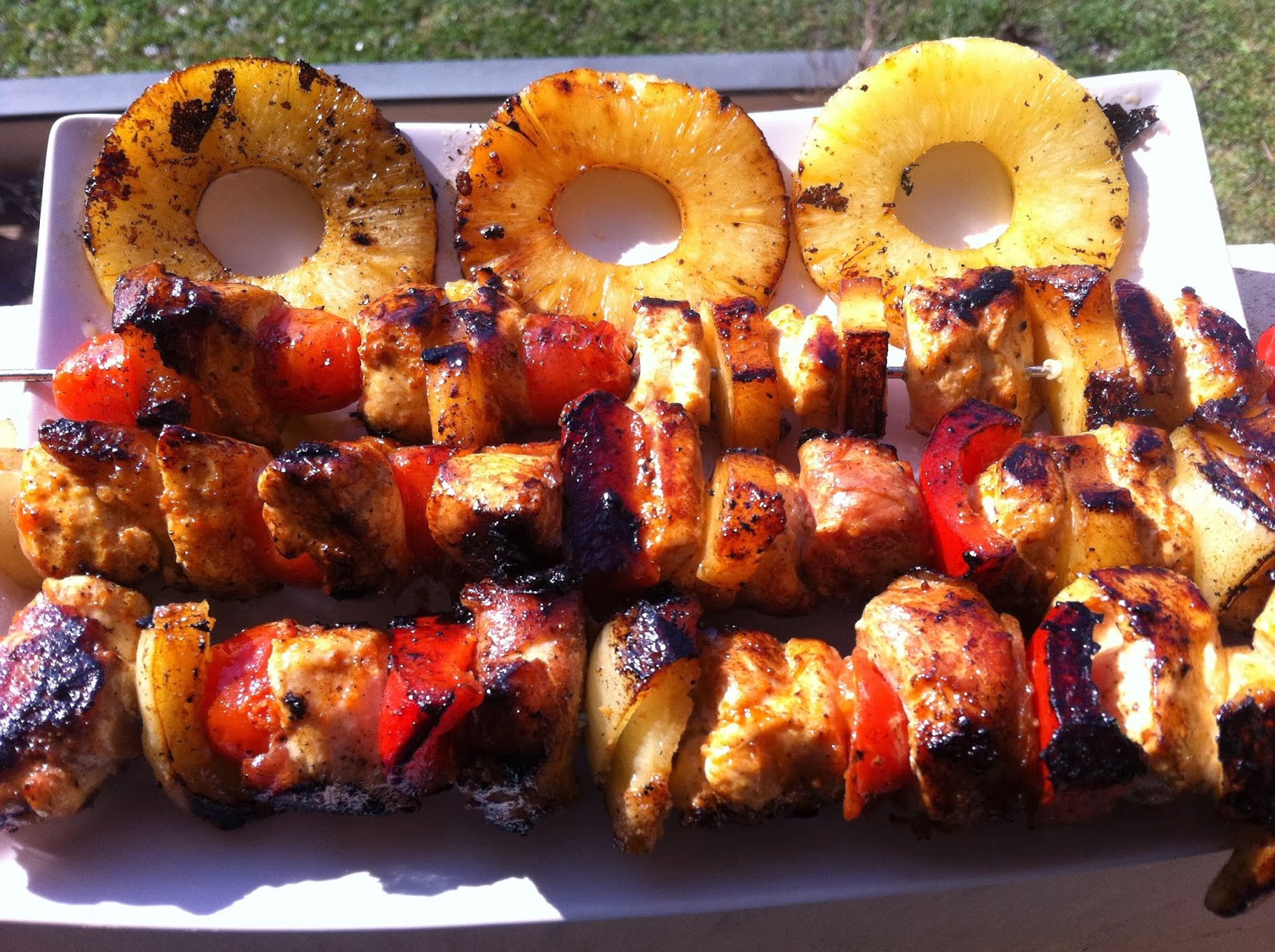 Receitas simples!: Espetadas de Frango