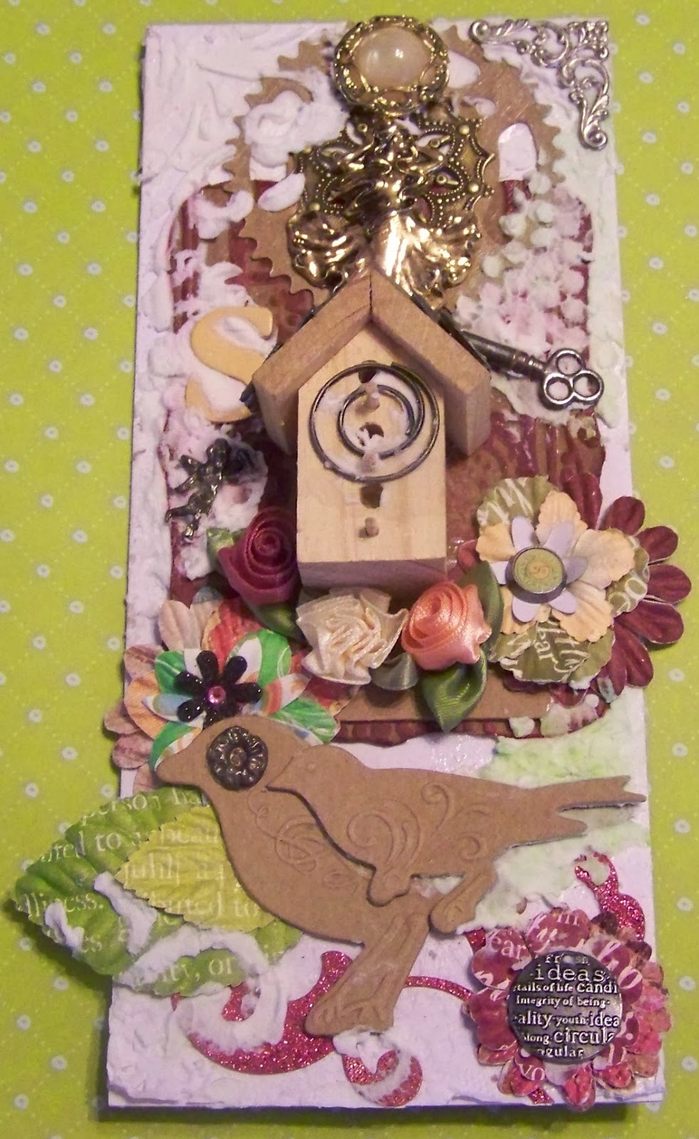 Aileen's Musings: Dimensional Collage